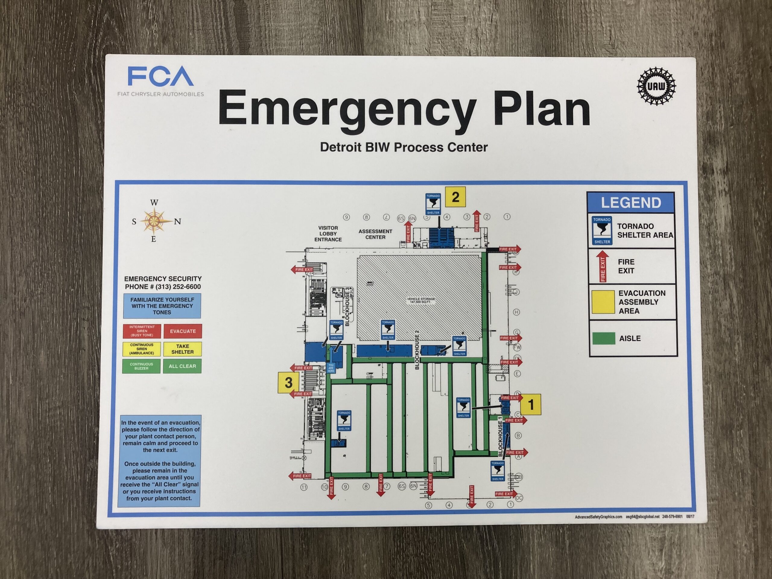 Evacuation Placards - Advanced Safety Graphics